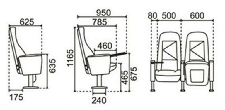 Auditorium Style Seating - Home Theater Seating, Cinema Seats ...