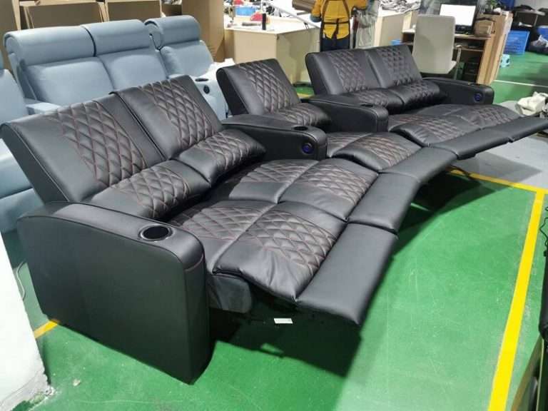 5 Seat Curved Theater Seating LS-805R - Linsen Seating Theater Recliner