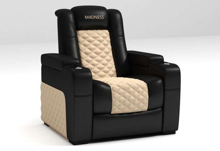 Custom Home Theater Seating With Diamond Stitching - Linsen Seating